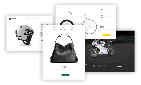 Product Configurator & Customizer for eCommerce Website